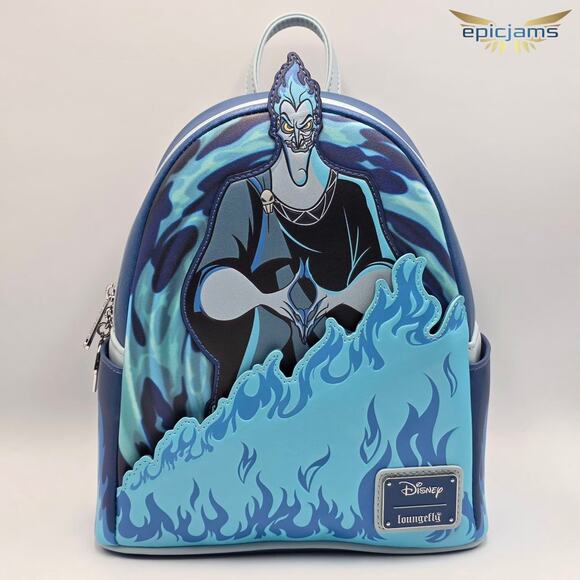 Loungefly | Bags | Loungefly Disney Hercules Hades Blue Flames Mini ...